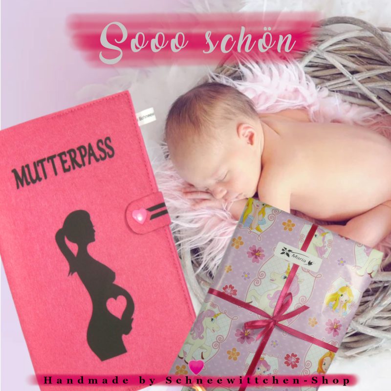 Classic Mutterpasshülle aus Filz für den deutschen Mutterpass
